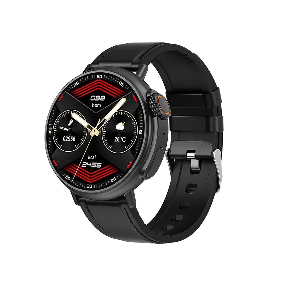 Ceas SmartWatch ISP C Tech® Ultra Sphere Watch, 1.6 IPS Retina Display ...