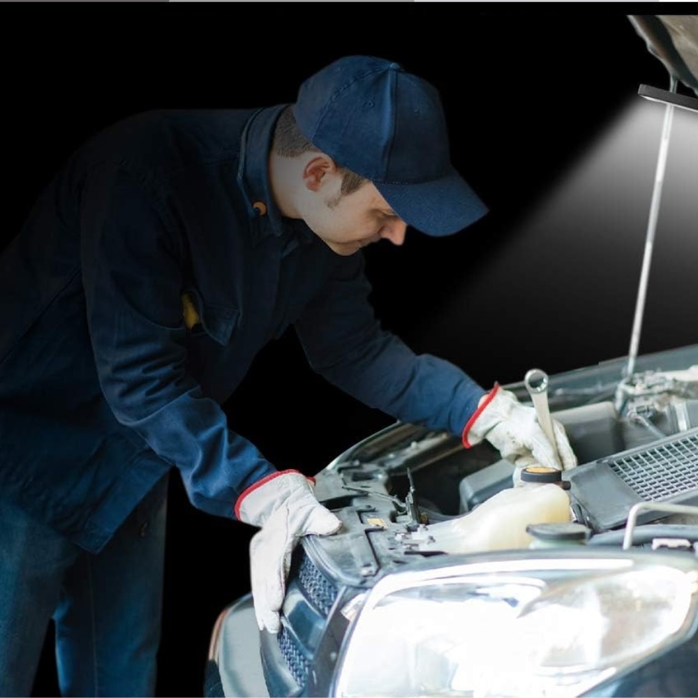 Lampa auto, intensitate reglabila, incarcare USB, prindere magnetica ...