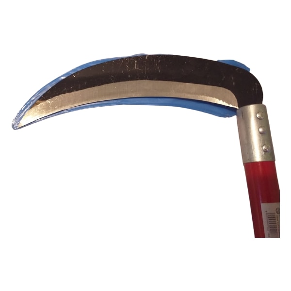 Secera de mana, Otel, 20 cm latime, Negru/Rosu - eMAG.ro