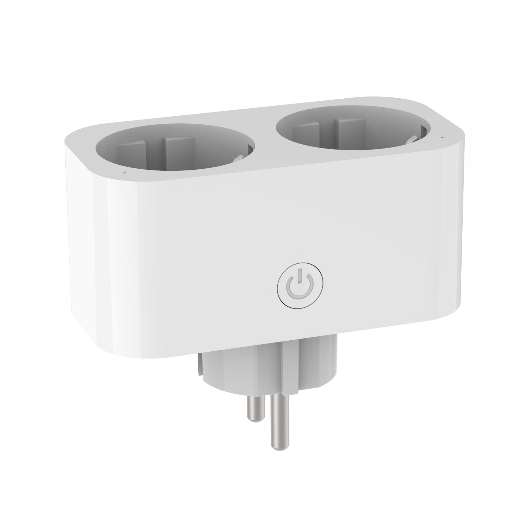 Priza Smart WiFi SmartLED, 2x230 V, 3680W, Alb - eMAG.ro