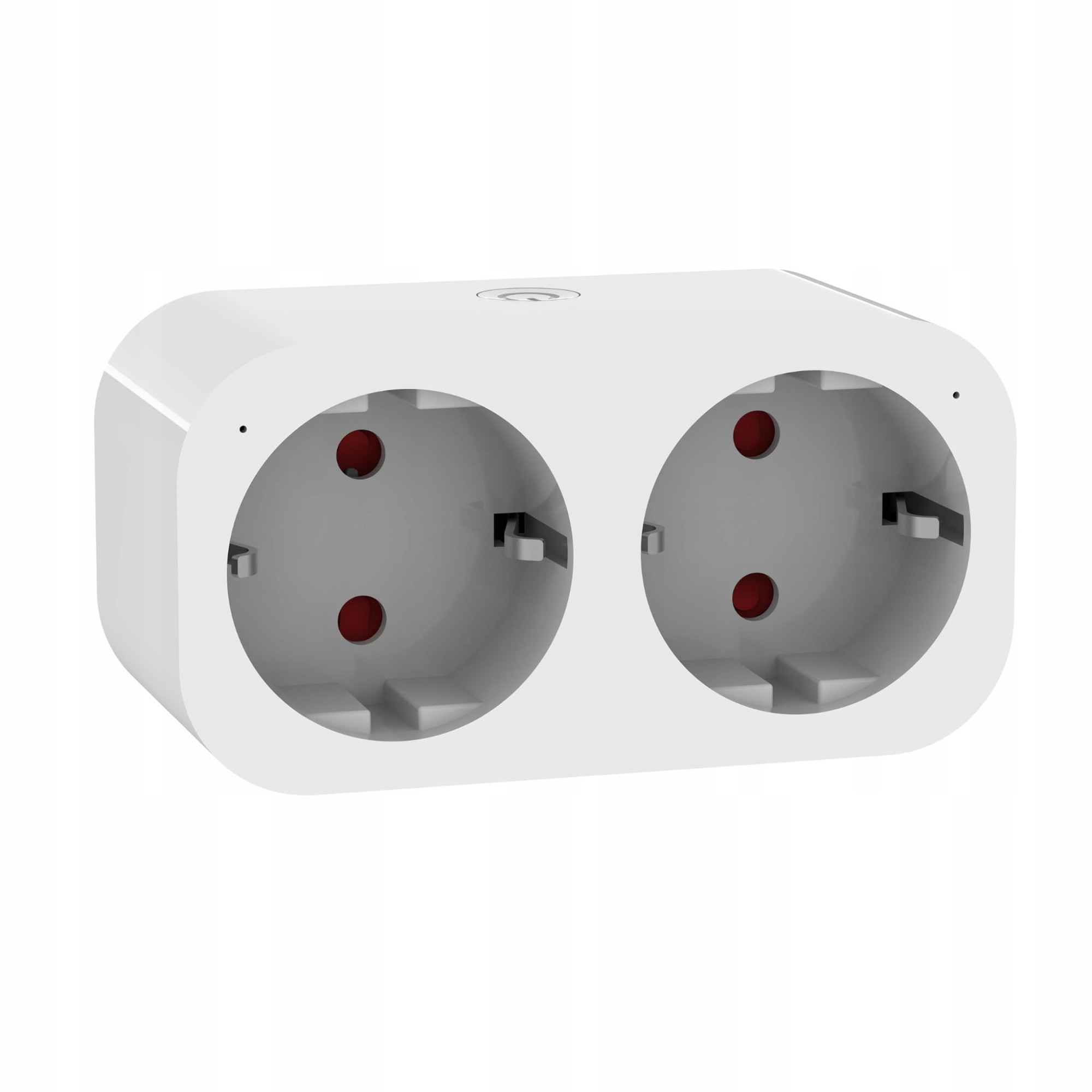 Priza Smart WiFi SmartLED, 2x230 V, 3680W, Alb - eMAG.ro