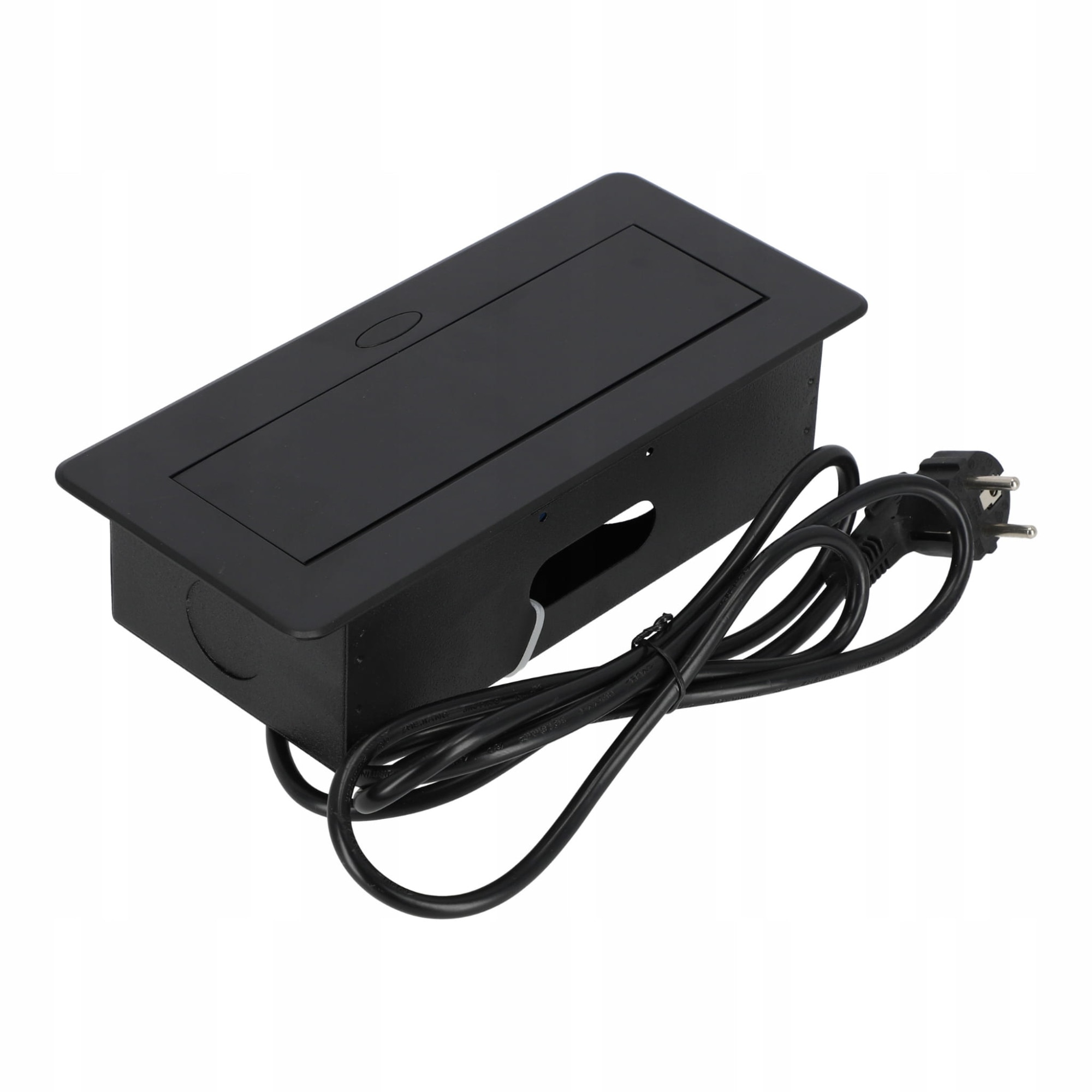 Priza de blat cu 2 prize la 230V si cablu de culoare neagra USB - eMAG.ro