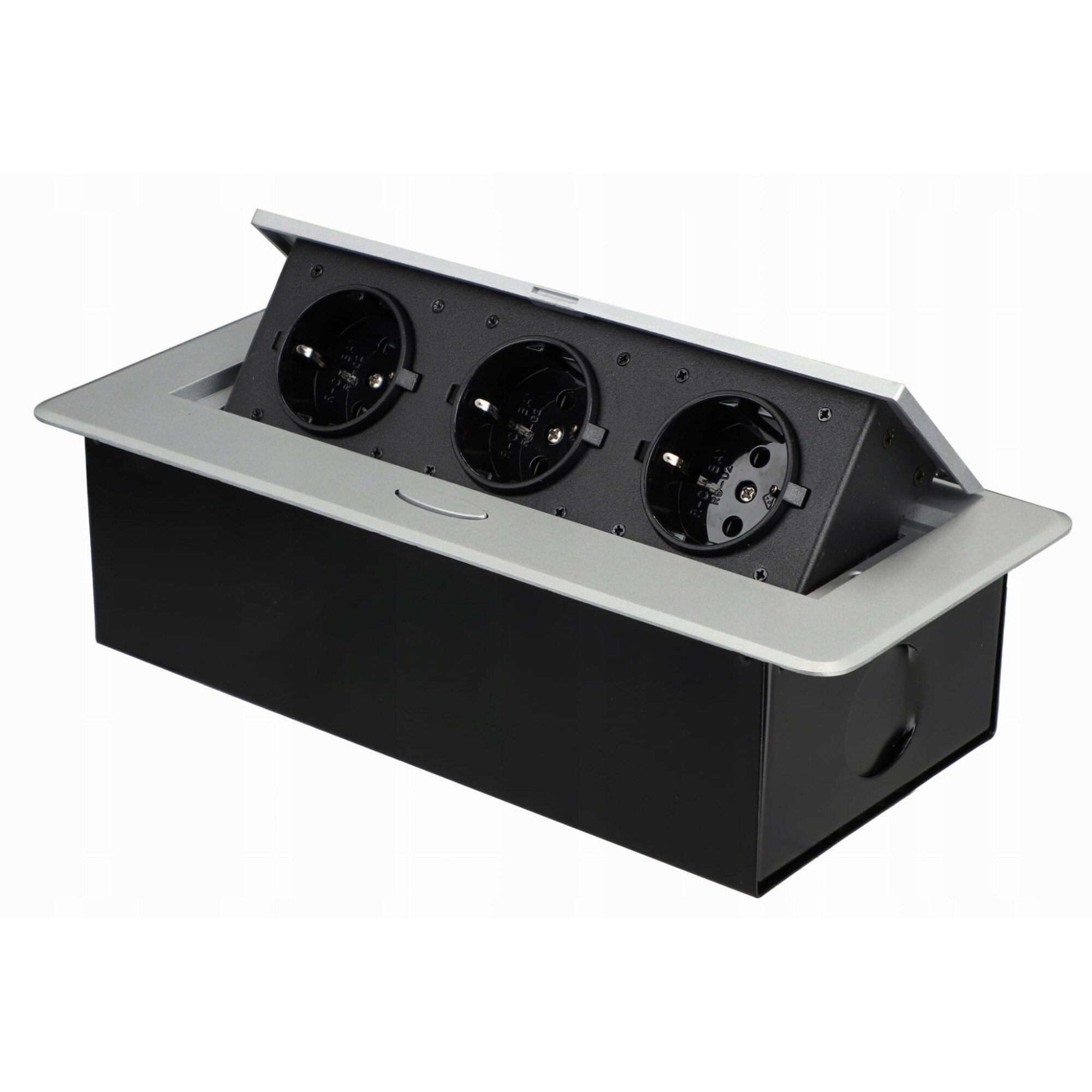 Priza incorporata in blat, tripla, cu 3 prize de 230V si un cablu de ...