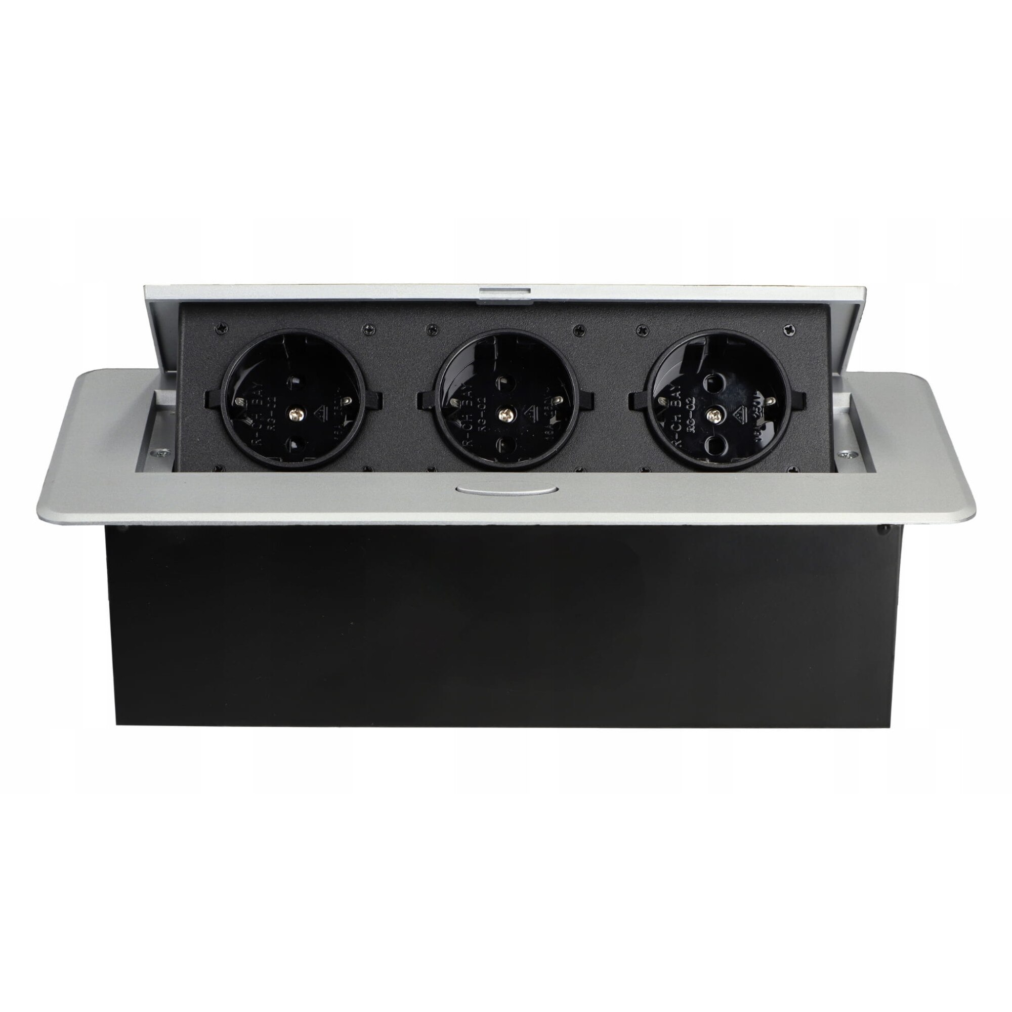 Priza incorporata in blat, tripla, cu 3 prize de 230V si un cablu de ...