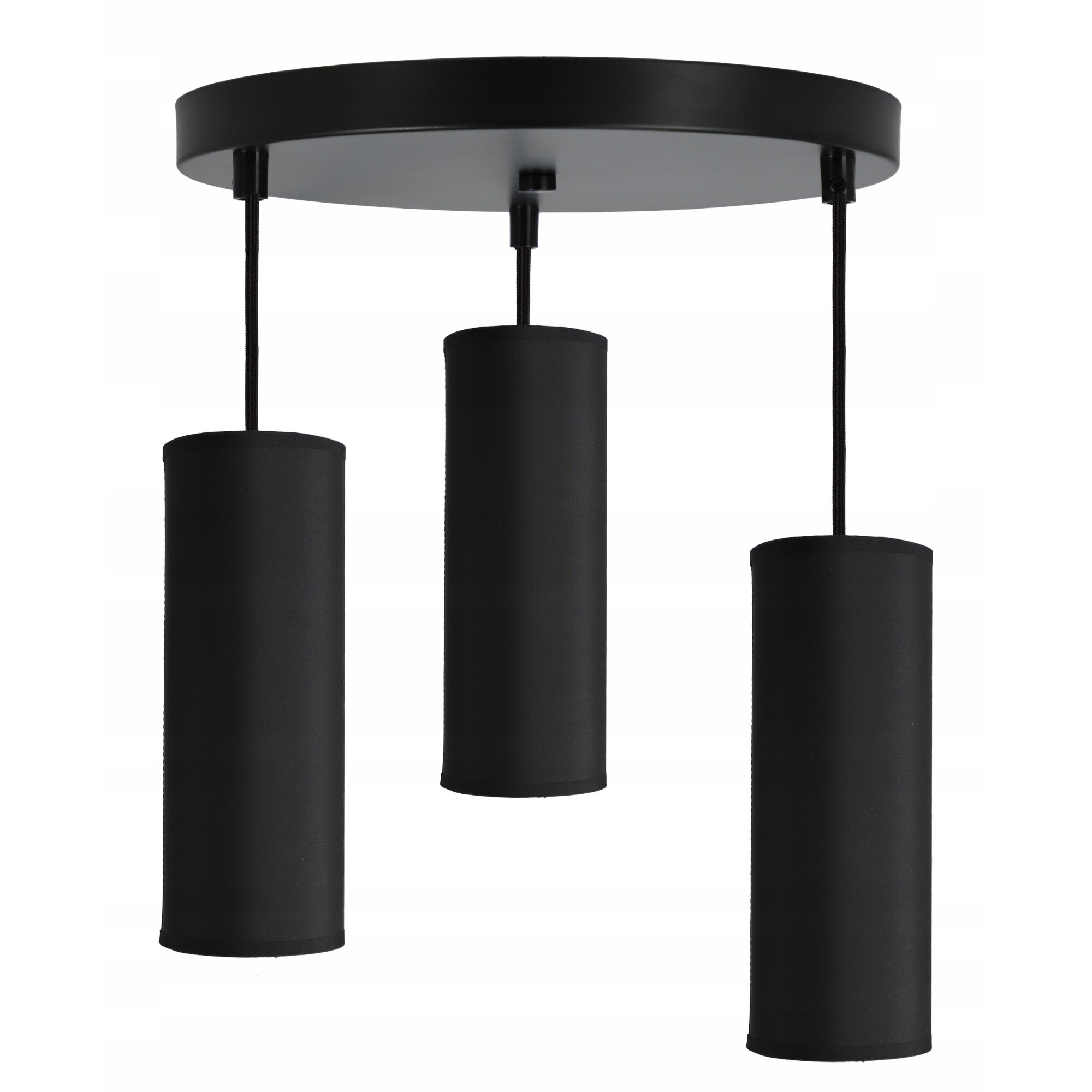 Lustra tavan, suspendata in stil loft, candelabru cu abajururi din ...