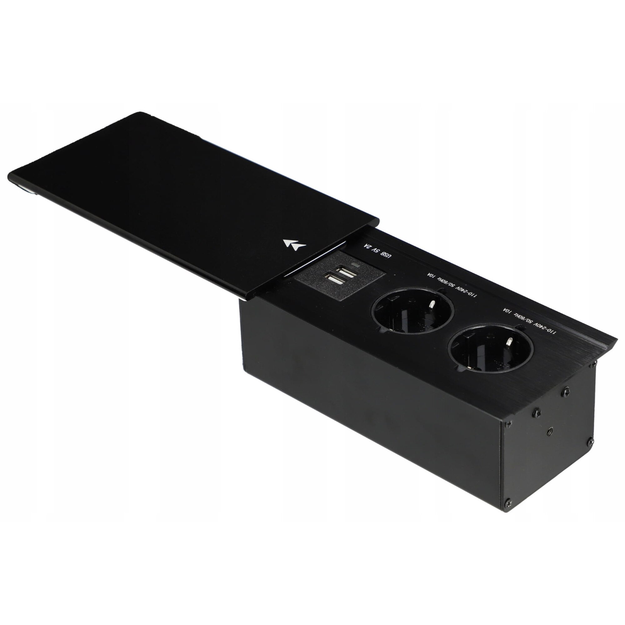 Priza ingropata in blat cu doua prize 230V si doua prize USB tip A ...