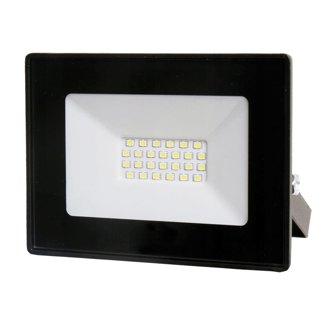 Projector LED SLIM 20W, Smart LED, Lampa cu halogen, 2 culori, Negru - eMAG.ro