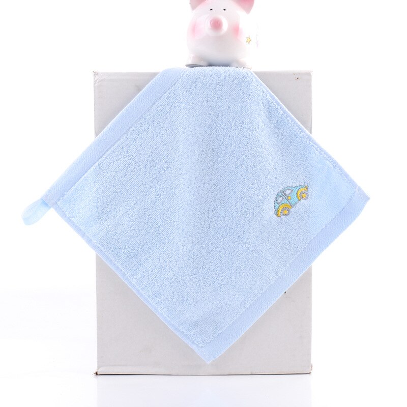 Set 4 Prosoape copii, Sunmostar, Bumbac, 25 x 25cm, Multicolor - eMAG.ro