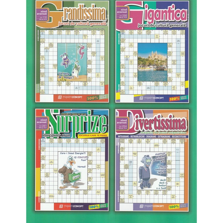 Pachet Integrame Divertissima, Gigantica, Grandissima, Surprize - nivel ...
