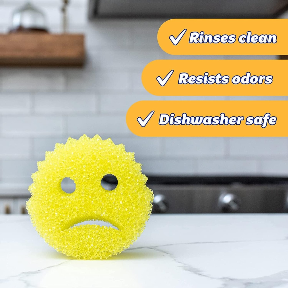 Set 2 bureti Scrub Daddy, Sad Daddy si Sad Mommy, De Curatat Fara ...