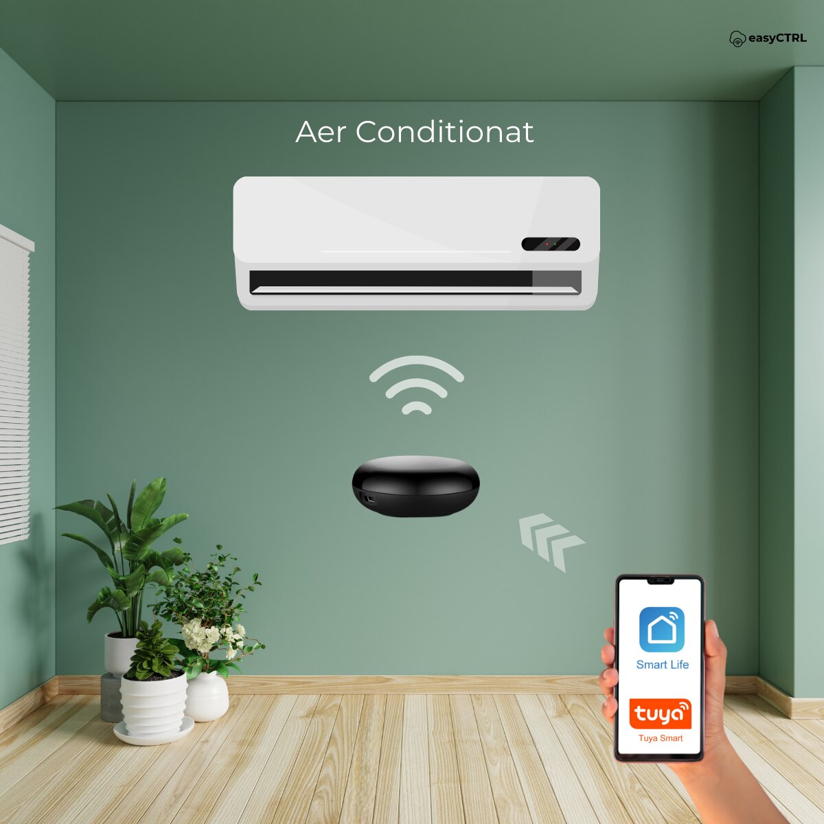 Telecomanda Inteligenta Universala Infrarosu, Wifi, Smart Life / Tuya ...