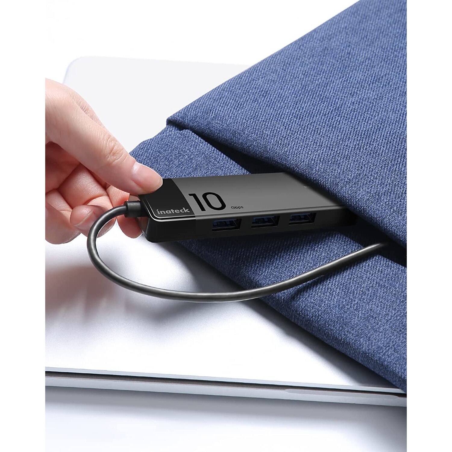 Inateck Usb 3 2 Generation 2 Hub 4 Usb A 4 Az 1 Ben Porttal és 50 Cm Es