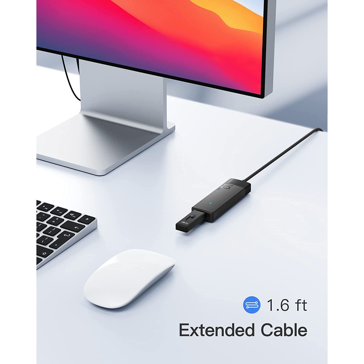 Inateck Usb 3 2 Generation 2 Hub 4 Usb A 4 Az 1 Ben Porttal és 50 Cm Es