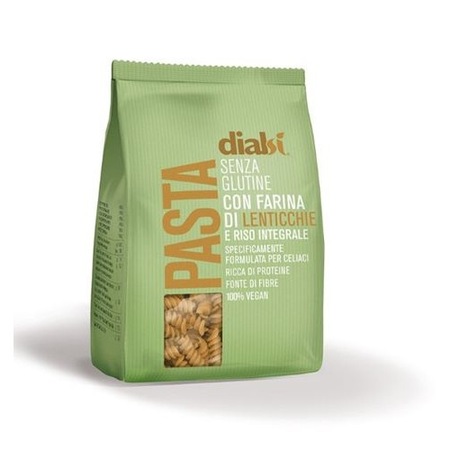 Paste Fusilli din Linte si Orez Integral, 240gr, Dialcos - eMAG.ro
