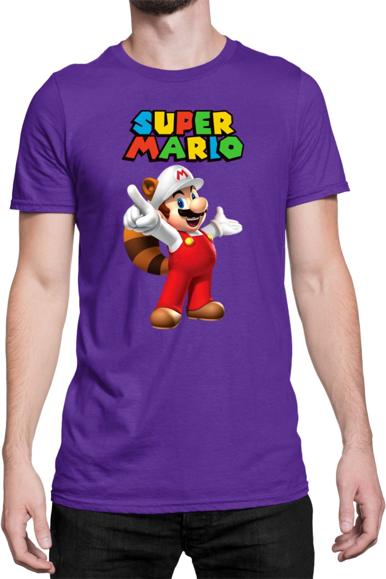 Férfi póló Super Mario Nintendo Tralala Mario 27, Mályvaszín, S - eMAG.hu