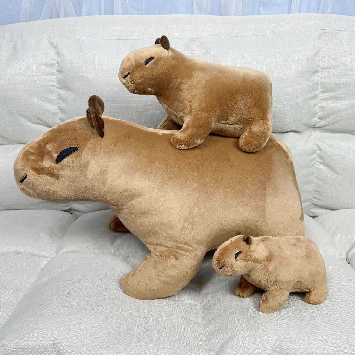 Set capibara de plus, Iongziming, Polipropilena/Bumbac, 20 x 40 cm, 7.6 ...