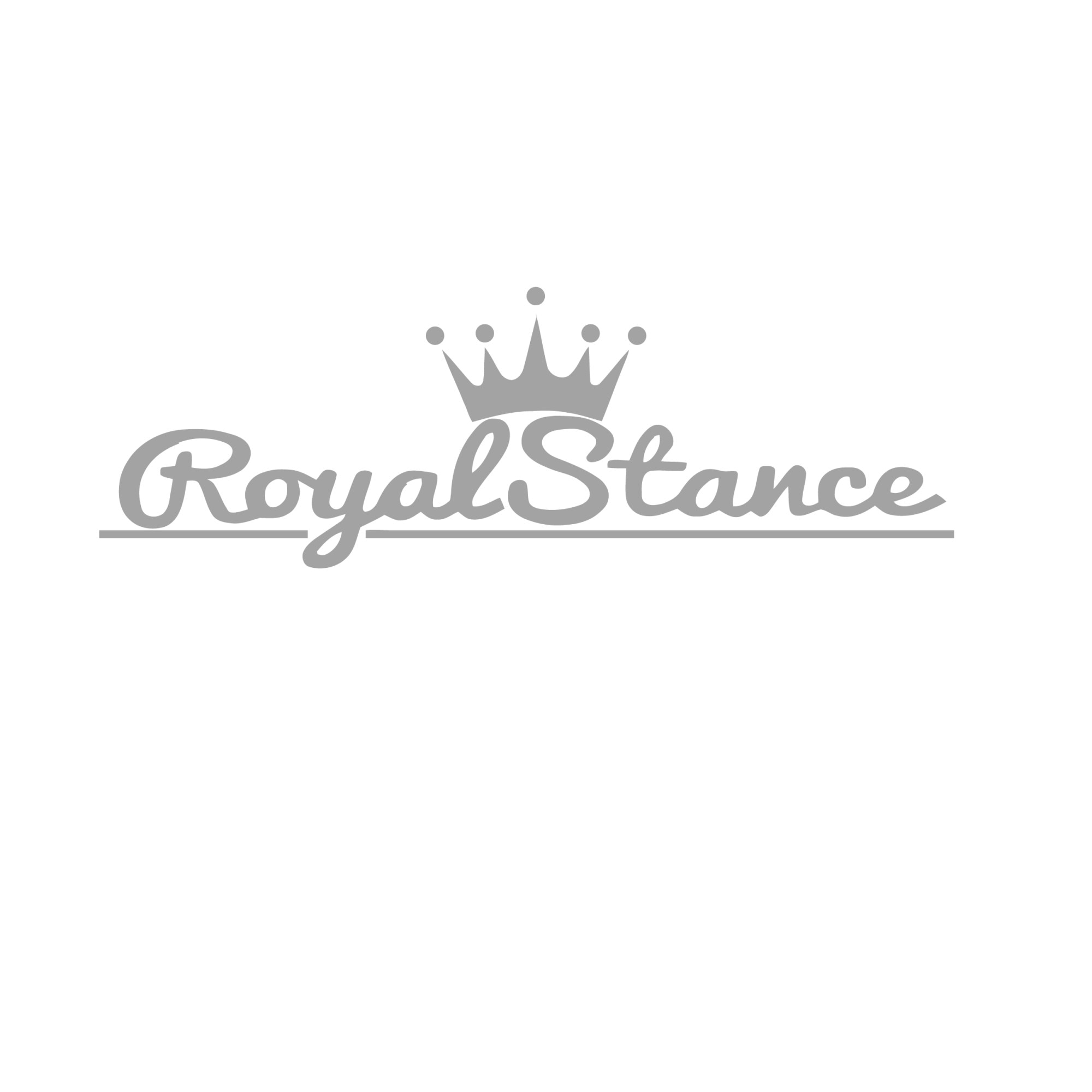 Sticker Parbriz, Royal Stance, Alb, 45 cm x 11 cm - eMAG.ro