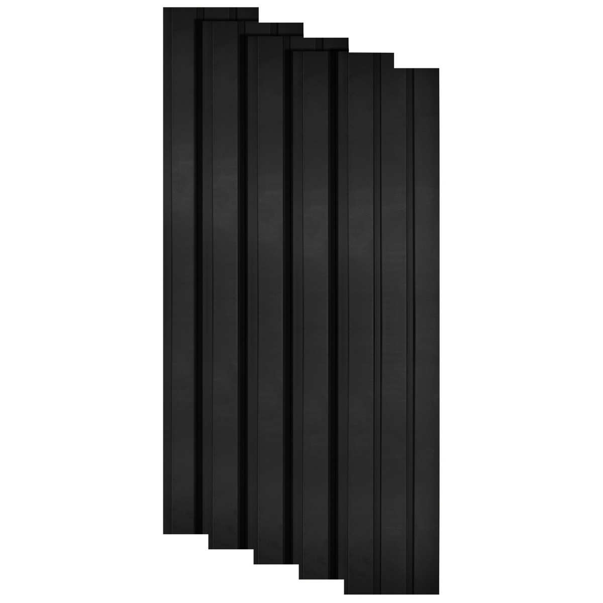 Set 5 panouri decorative, riflaj, polimer rigid, Naimeed D5483 ...