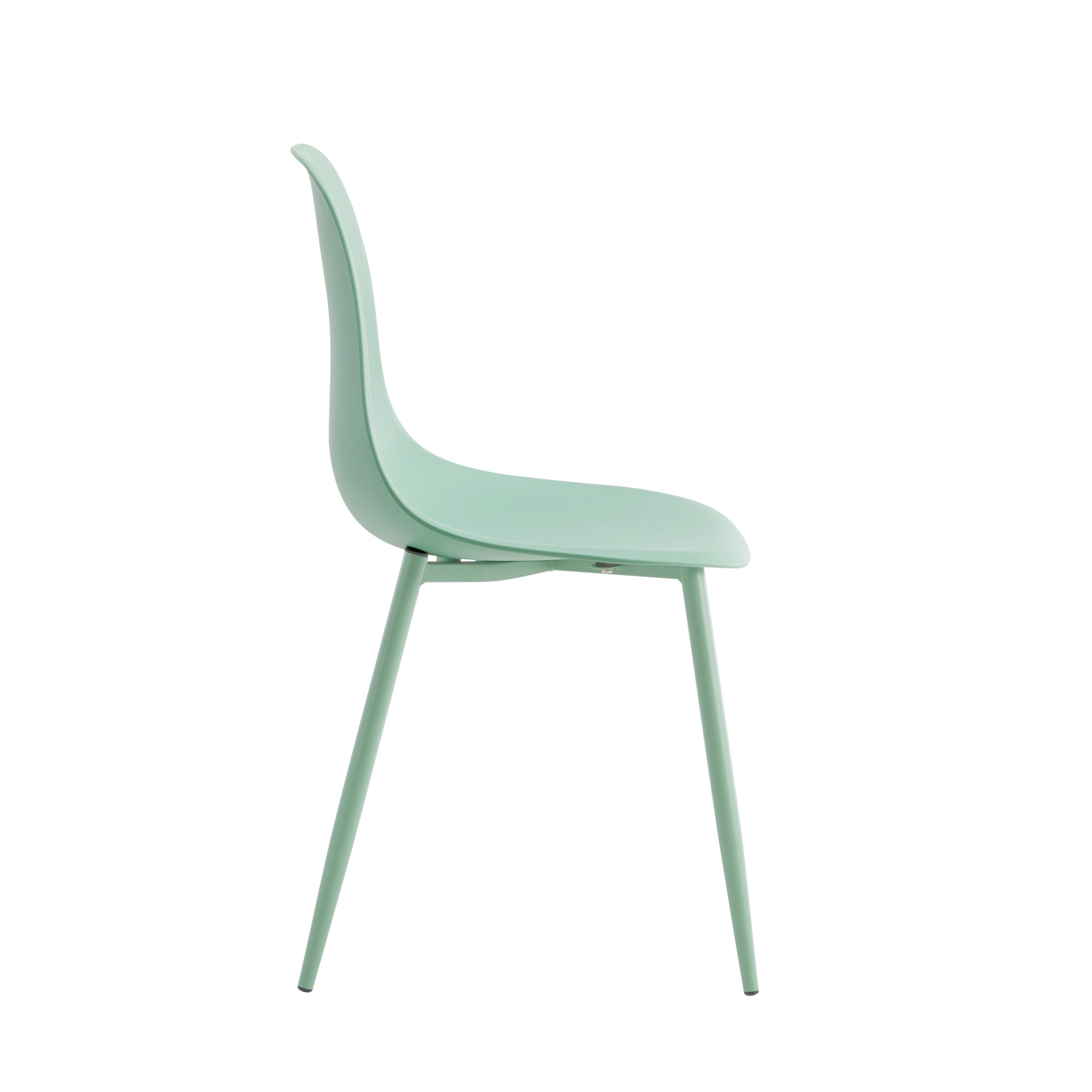 Set 4 scaune bucatarie living, horeca, cadru metal, sezut polipropilena ...