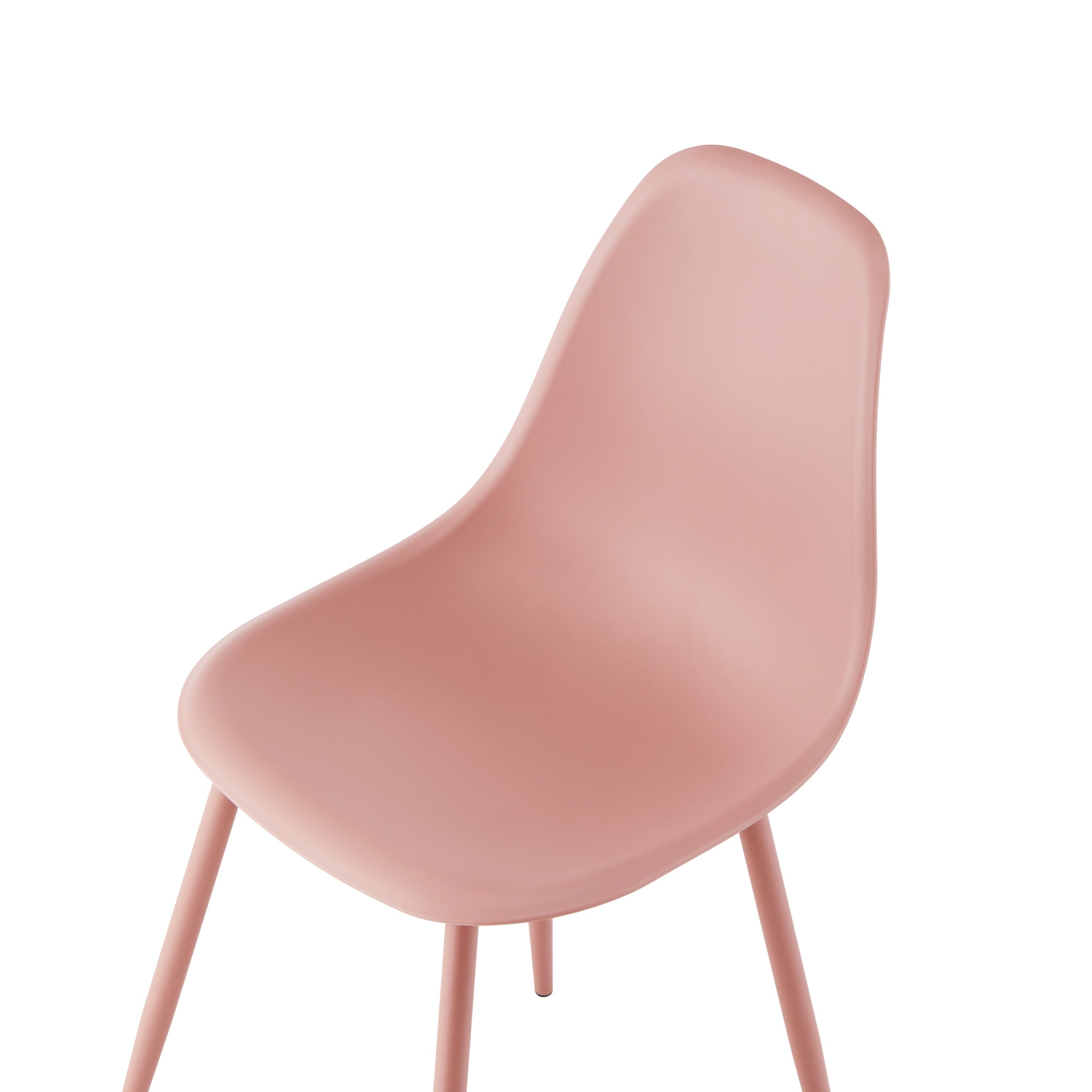 Set 4 scaune bucatarie living, horeca, cadru metal, sezut polipropilena ...