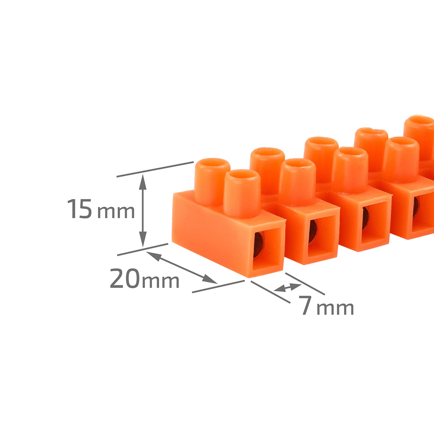 Conector 12-gauge terminal strip 10mm 10A - eMAG.ro
