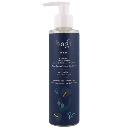 Gel de spalat pentru fata revigorant – Ahoy Captain Hagi 200 ml - eMAG.ro