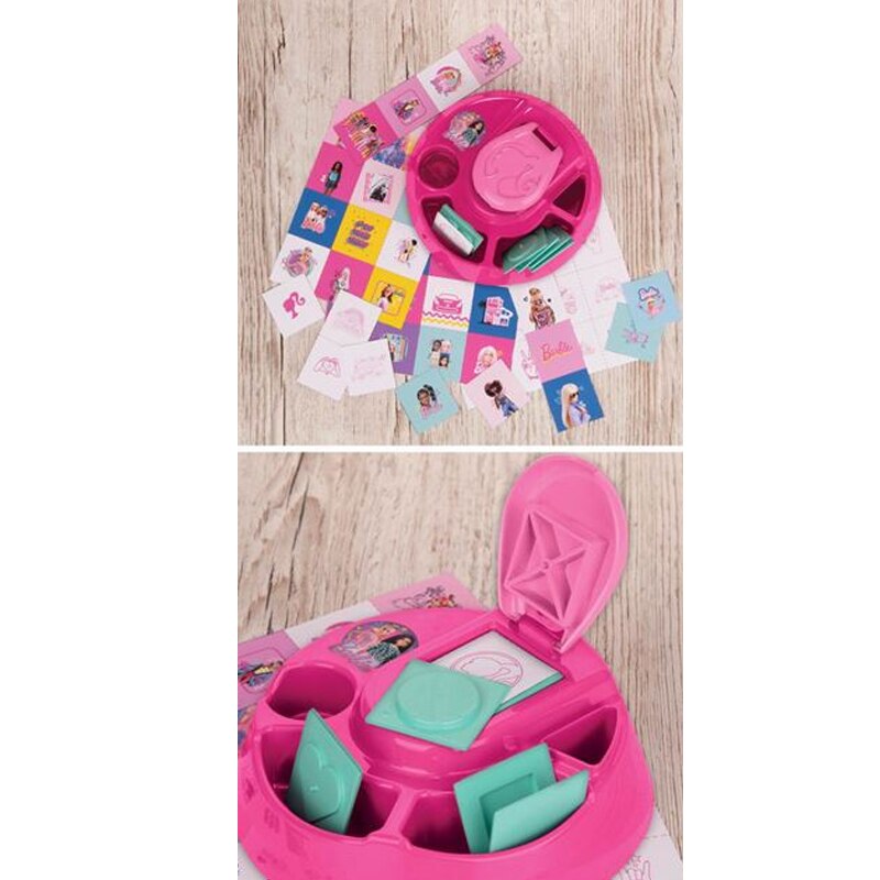 Jucarie Creativa pentru facut Autocolante 3D, Barbie, Roz, ATU-087198 ...