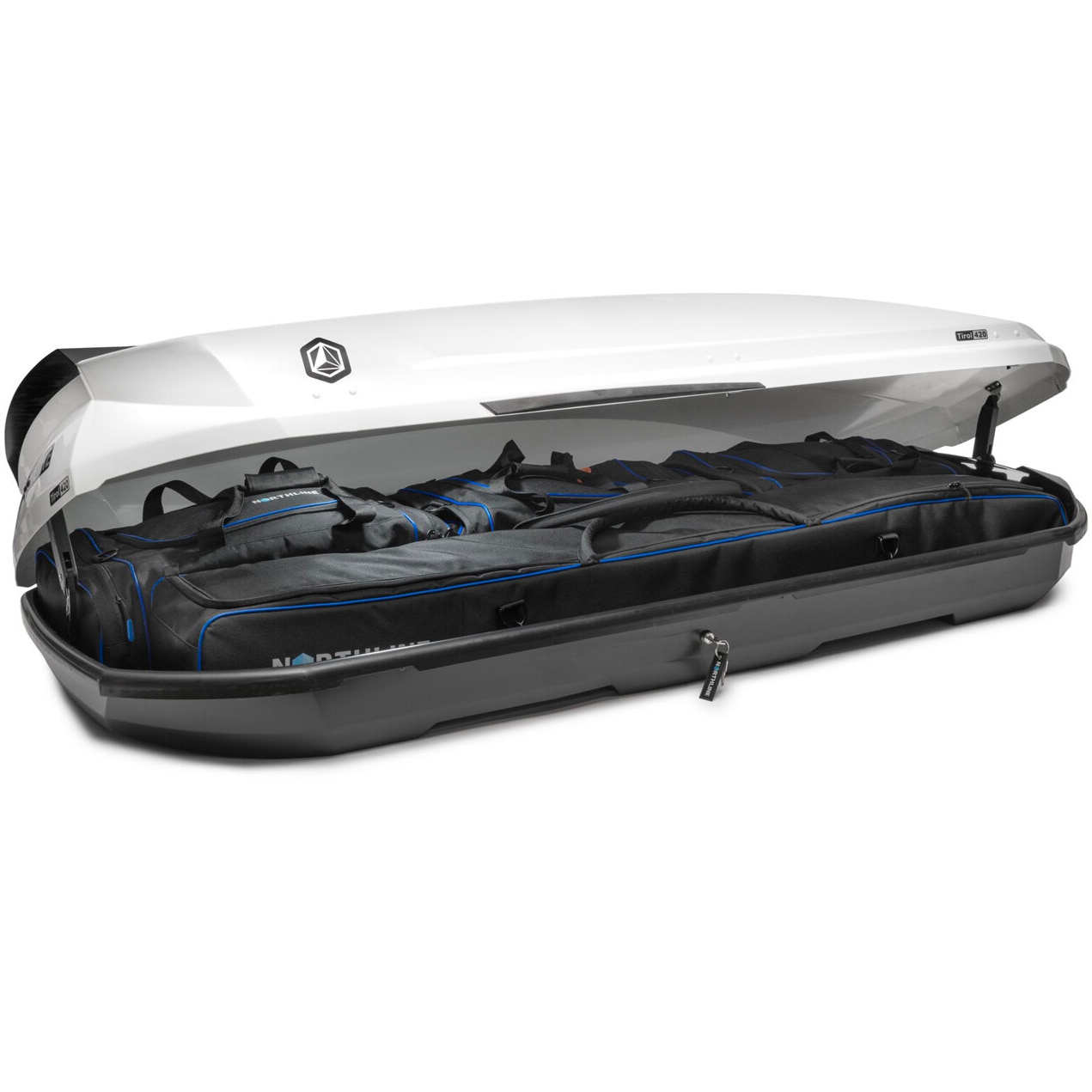 Geanta schiuri Northline SkiBag, lungime maxima skiuri 172 cm, maxim ...