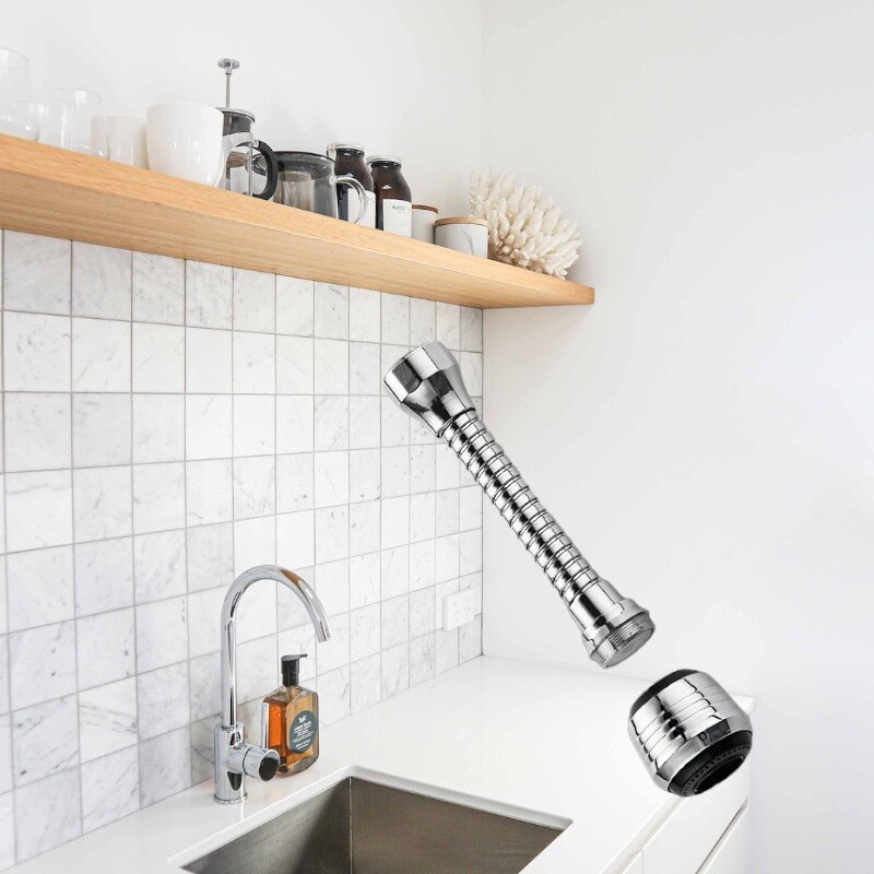 Racord prelungitor flexibil la 360, material otel inoxidabil ...