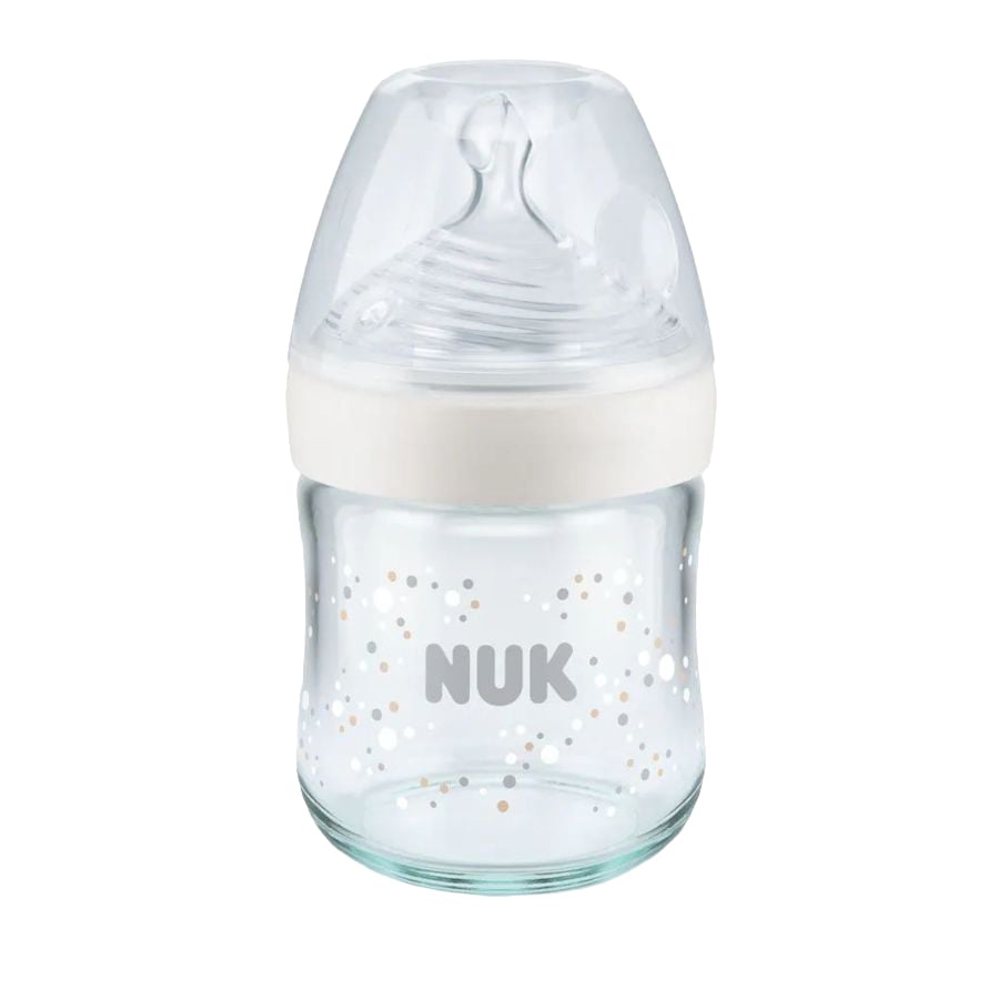 Biberon Nuk Nature Sense Sticla 120 ml Control Temperatura Tetina ...