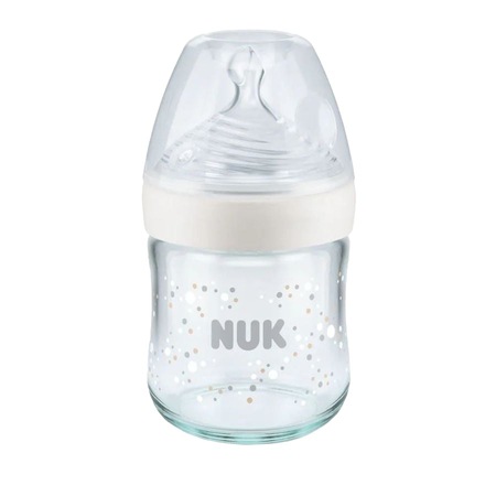Biberon Nuk Nature Sense Sticla 120 ml Control Temperatura Tetina ...