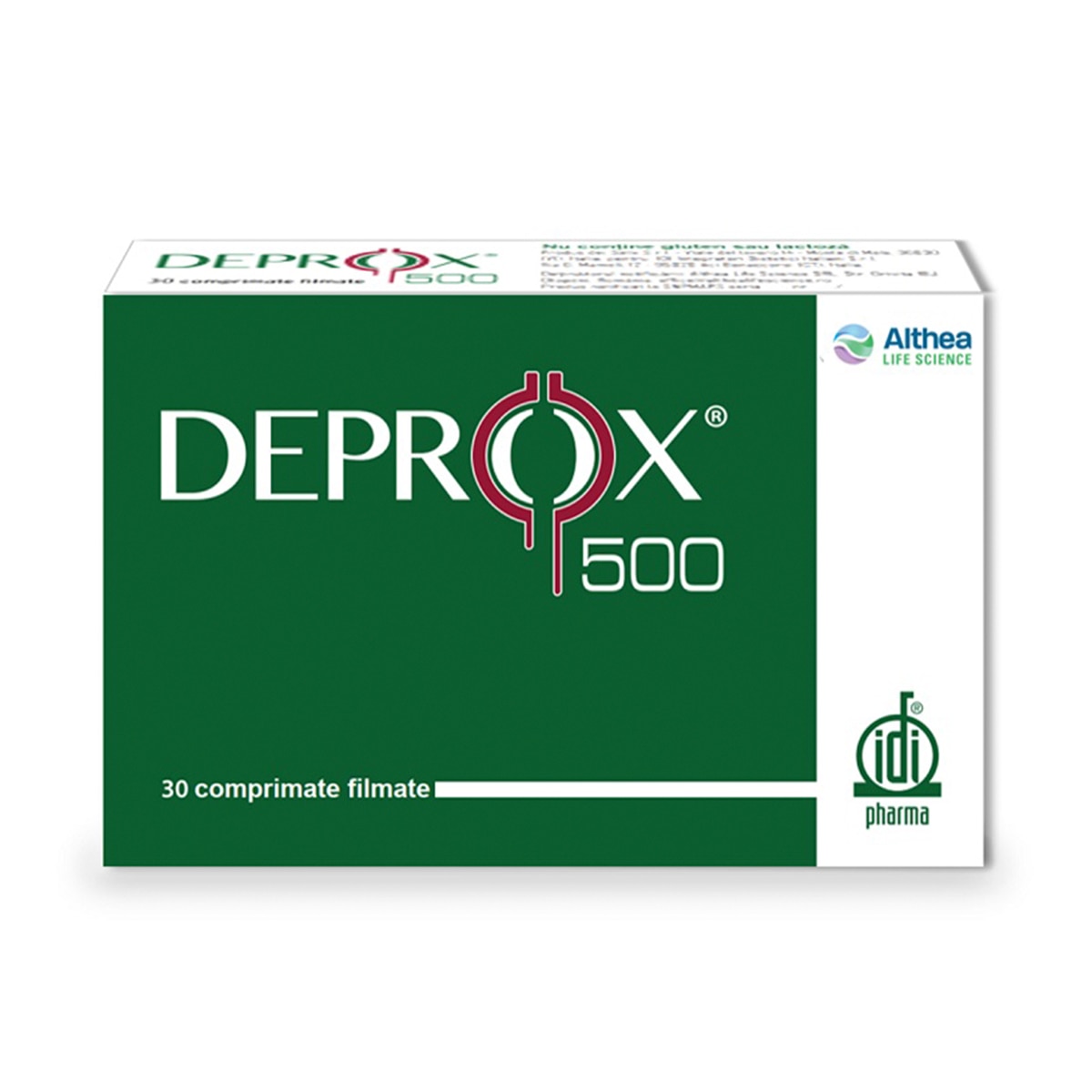 Deprox 500 x 30 comprimate, Althea Life Science - eMAG.ro
