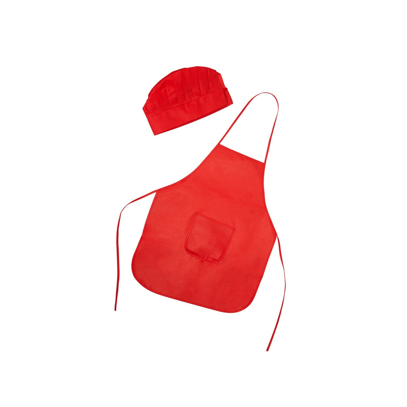 Set sort si boneta pentru copii, textil - Rosu, Createur, 60 x 49 cm ...