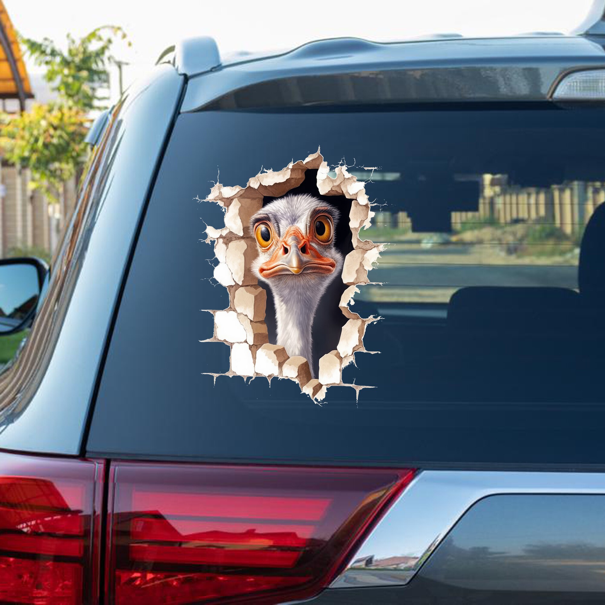 Set sticker decorativ 3d strut model 1, autocolant, 51 cm si 2 ...