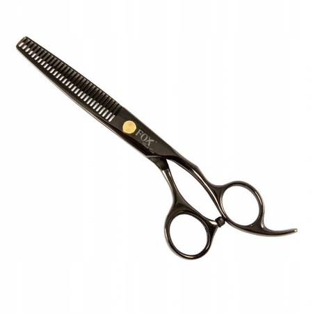 Foarfeca de filat Black Rose, FOX, Inox, 6 inch, Negru - eMAG.ro