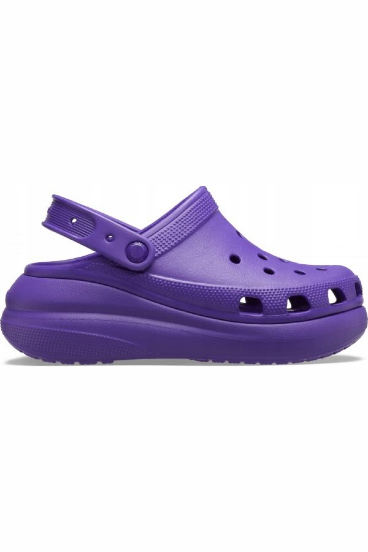 Saboti Femei, Crocs, Classic Crush Clog, Violet, 39-40 EU - eMAG.ro