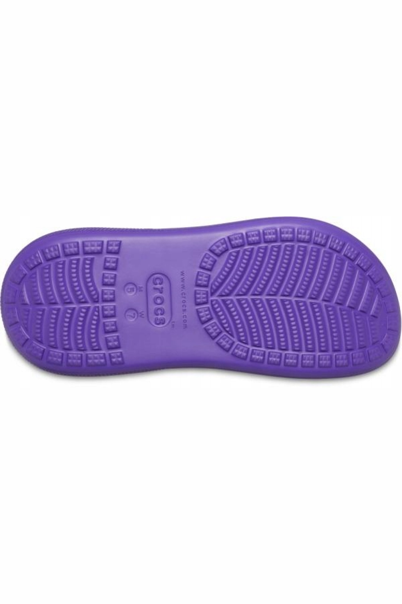 Saboti Femei, Crocs, Classic Crush Clog, Violet, 39-40 EU - eMAG.ro