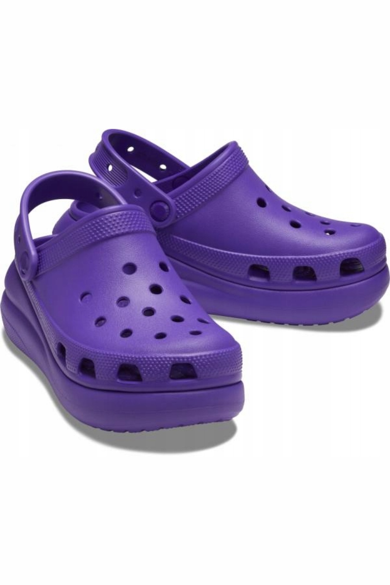 Saboti Femei, Crocs, Classic Crush Clog, Violet, 39-40 EU - eMAG.ro