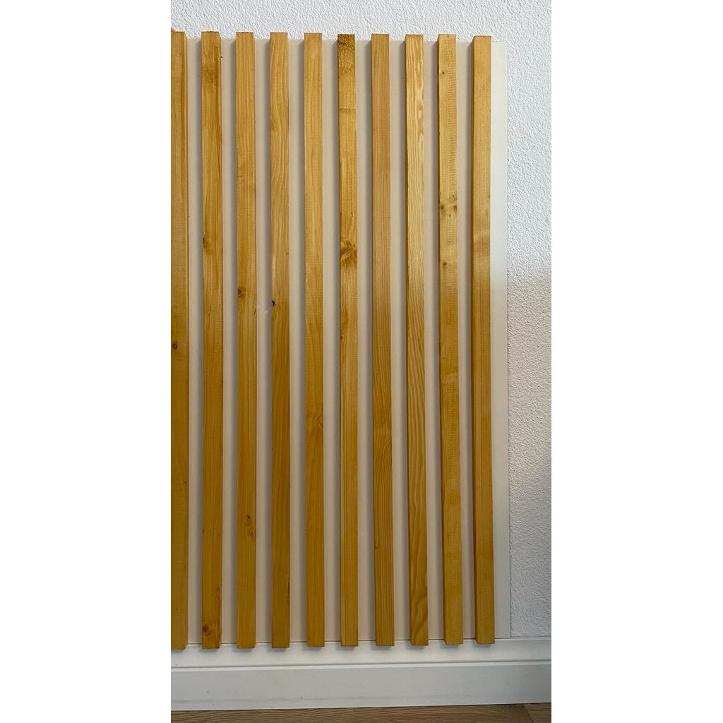 Panou riflaj lemn natural 100 cm x 55 cm - eMAG.ro