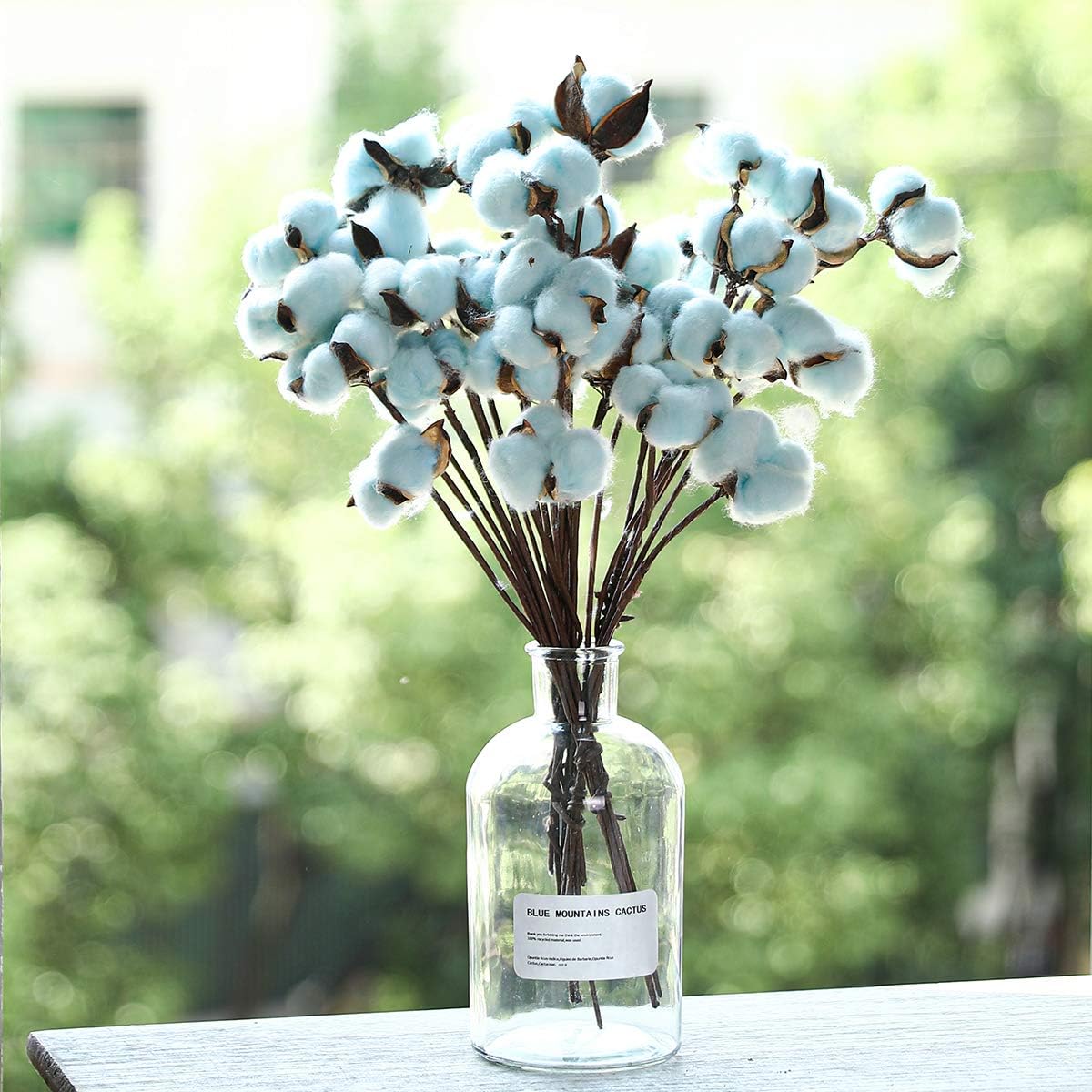 Set 30 flori, JeiibrZui, Bumbac, Alb - eMAG.ro