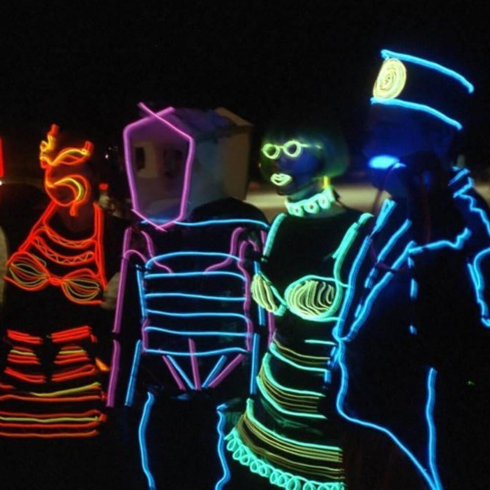 Cablu Iluminare cu lumina neon, 5 m - eMAG.ro