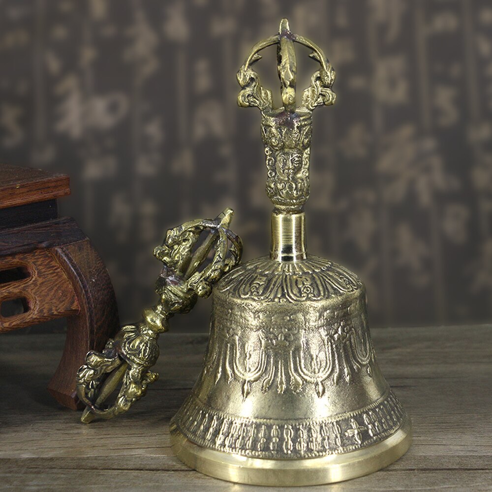 Clopot decorativ, JEIIBRZUI, Metal, Auriu - eMAG.ro