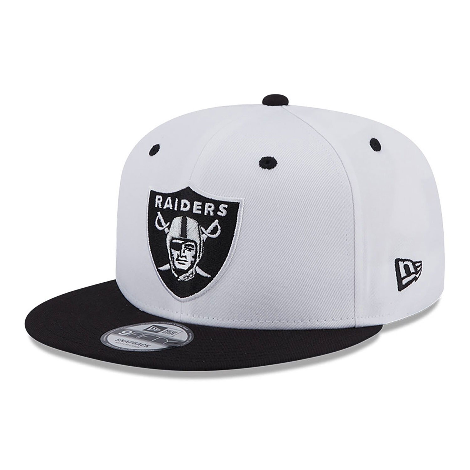Sapca New Era cu capsa pe partea din spate LV Raiders, Alb, 57-61 CM ...