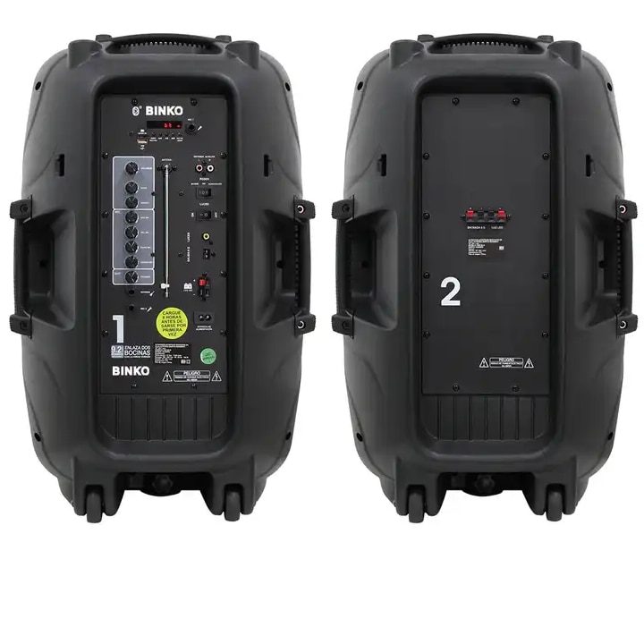 Sistem de difuzoare PA, 200 w, bluetooth, portabila, de 8 inch, boxa de ...