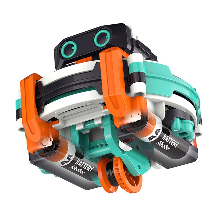Kit constructie - Robotul Waboo, cu sina giroscopica - eMAG.ro