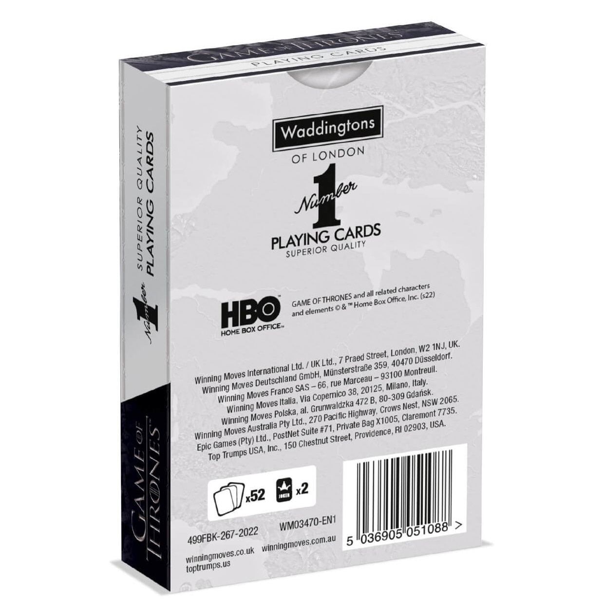 Карти за игра Waddingtons - Game of Thrones, Английски език - eMAG.bg