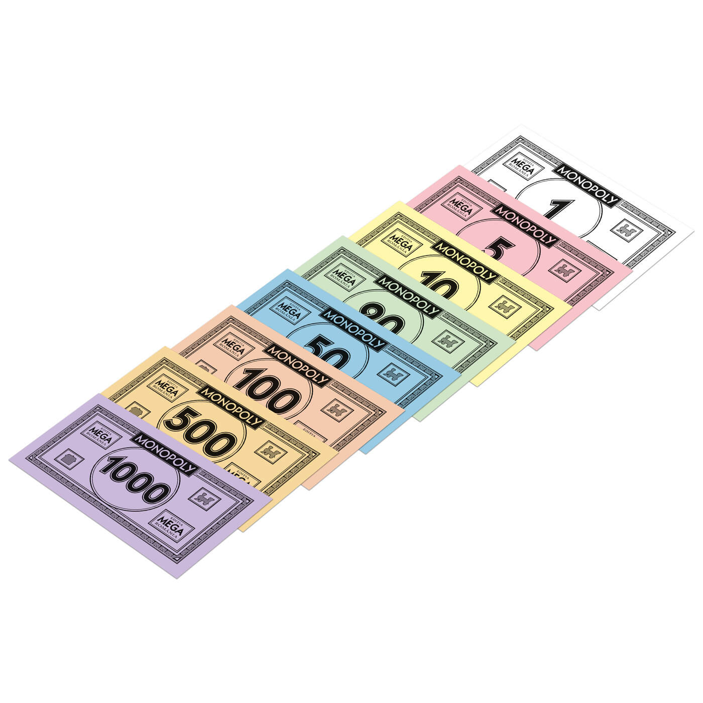 Joc Monopoly Mega - Romania, limba romana, supradimensionat, 2-6 ...