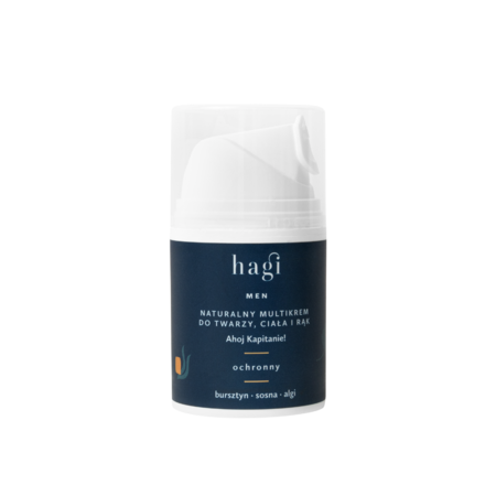 Multi-crema naturala pentru barbati - Ahoy Captain 50 ml Hagi - eMAG.ro