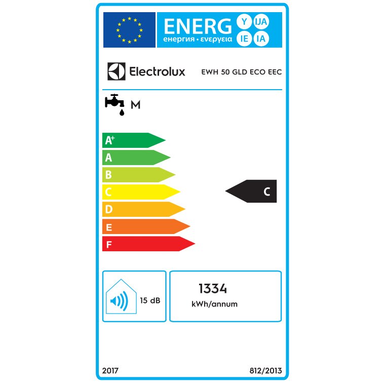 Boiler electric Electrolux EWH GLD ECO 50L, 2000W, control mecanic, instalare verticala ...