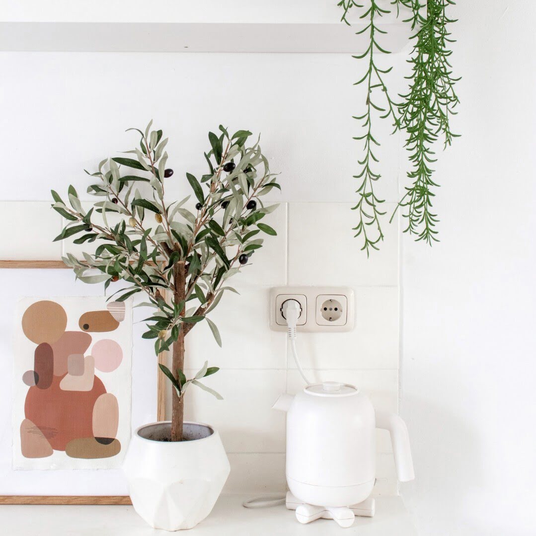 Maslin artificial in ghiveci - 65 cm - eMAG.ro